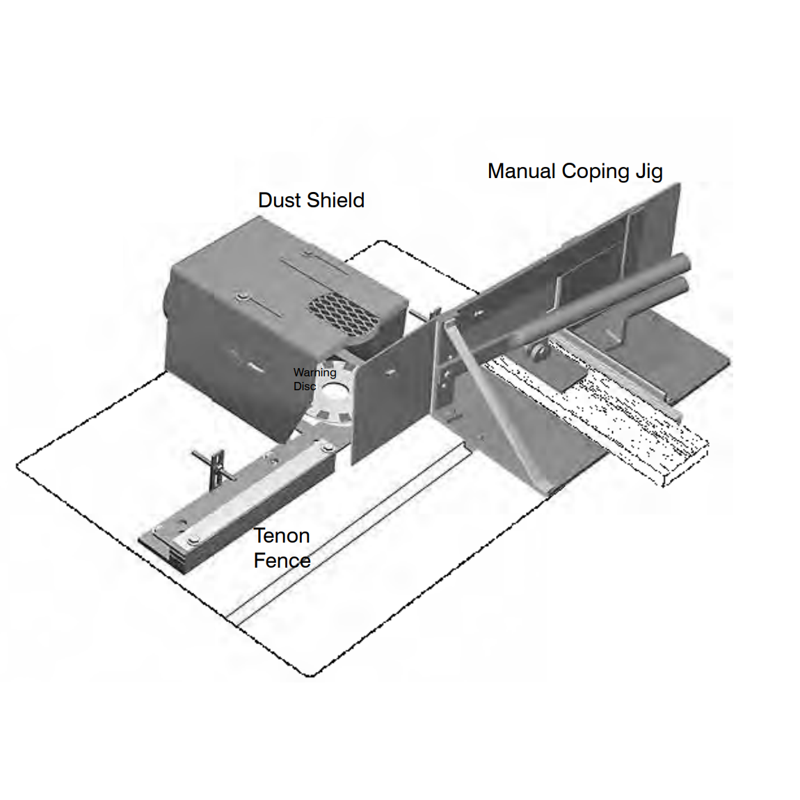 Tenon Setup - Fence Coping Hold Down - For Weaver Shaper – Weaver Company